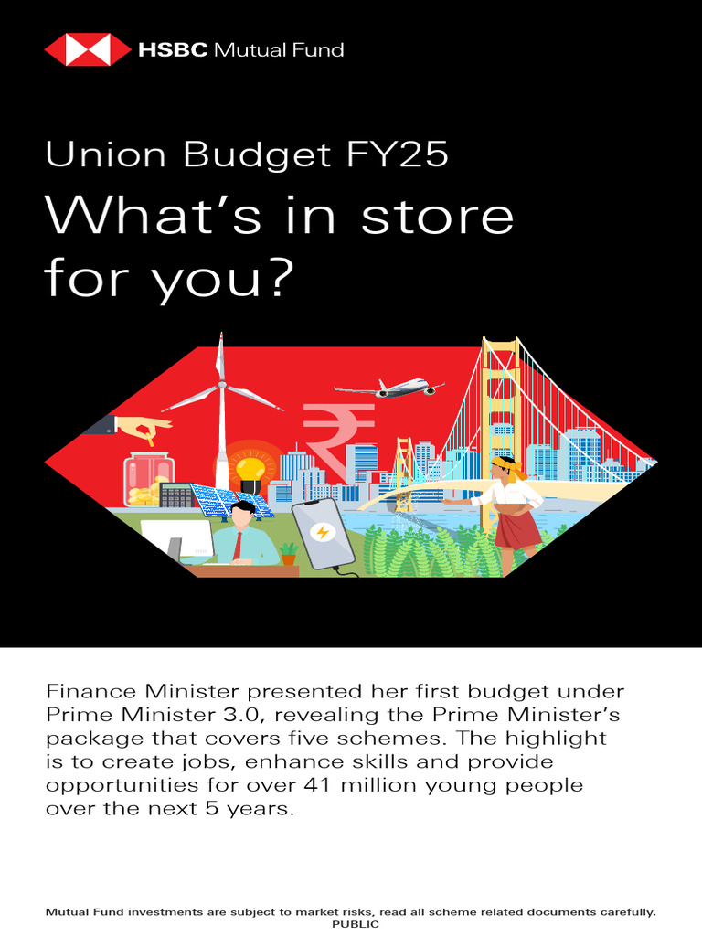 Union Budget Fy2025 Key Highlights | PDF | Employment | Government ...