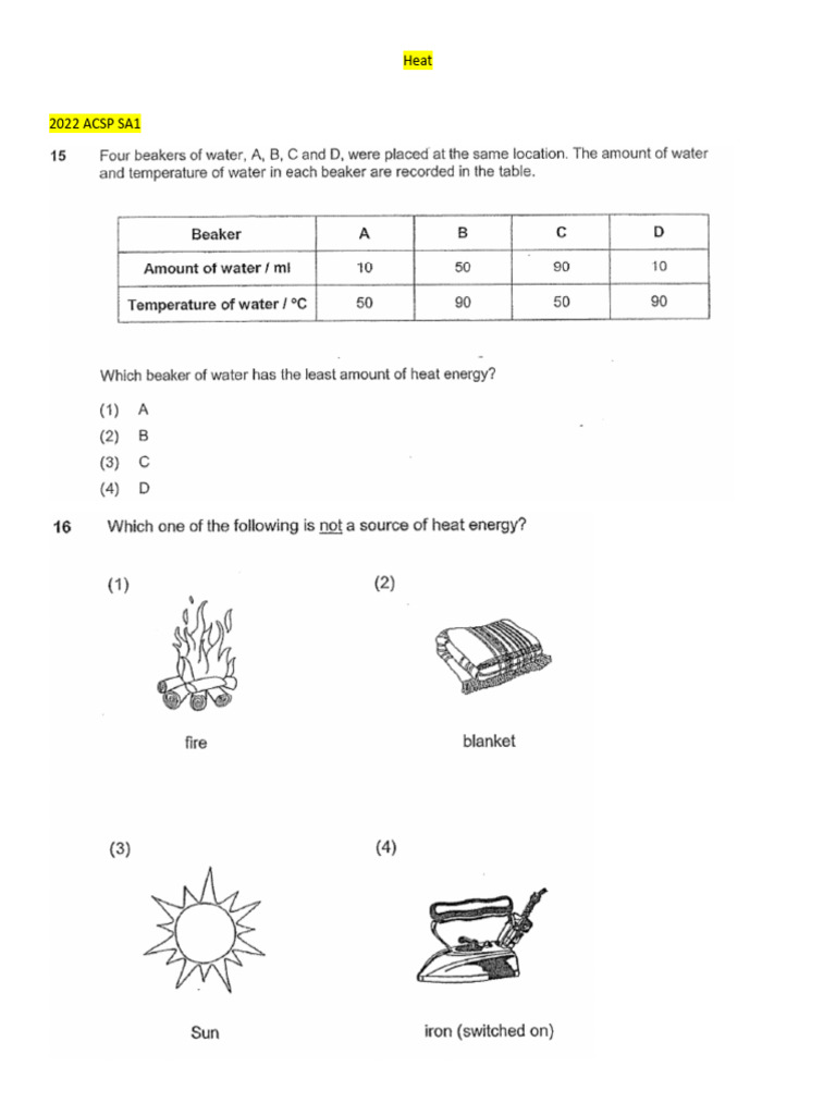 2022 P4 Heat Part 1 | PDF