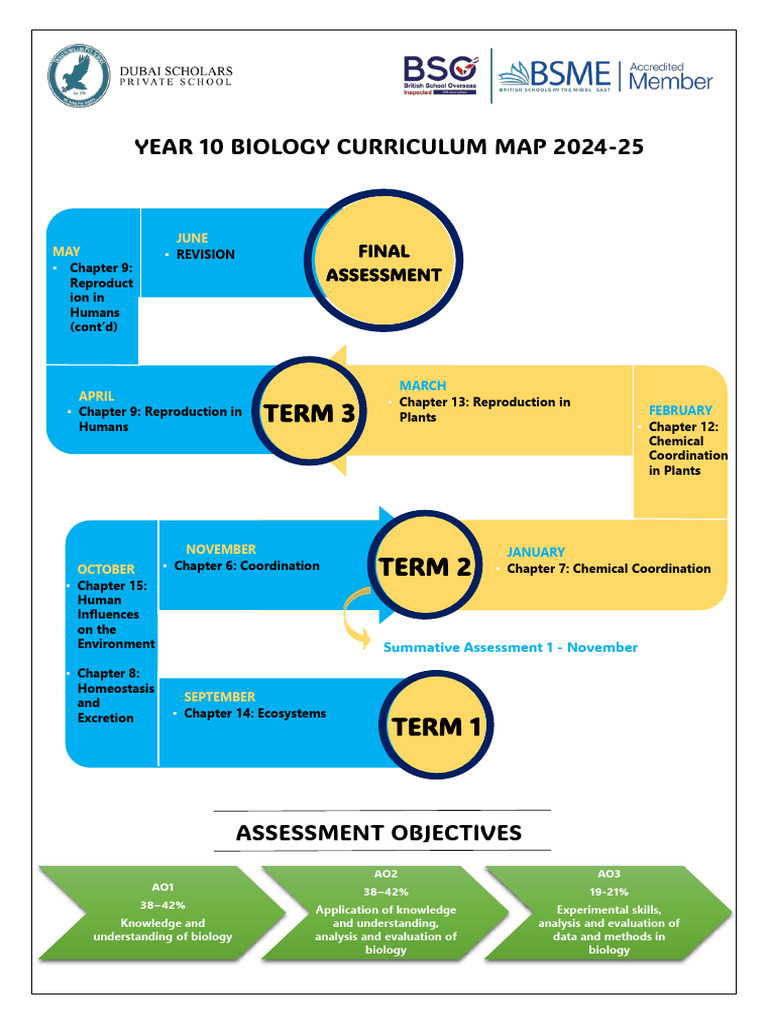 Year 10 Biology Curriculum Overview | PDF