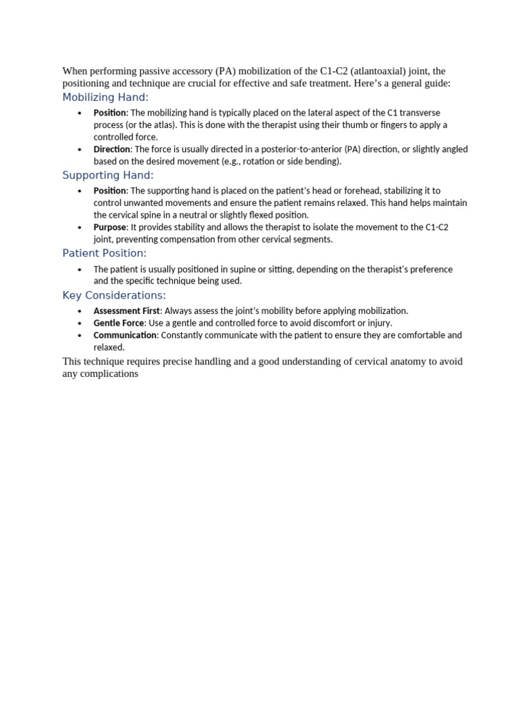 PA MOBILIZATION | PDF