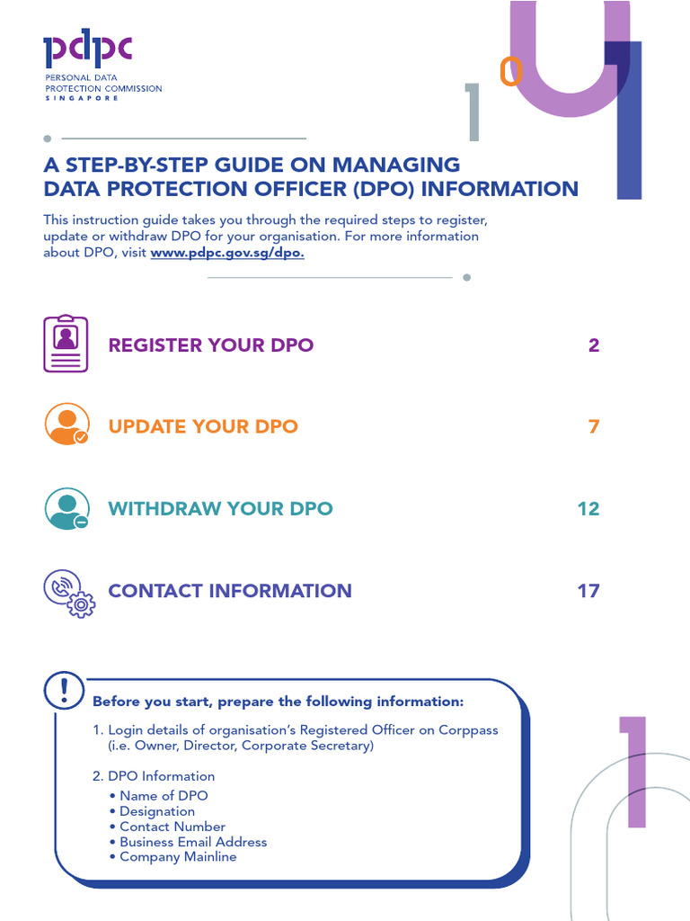 DPO Registration Instruction Guide - Mar2024 | PDF | Computing | Cyberspace