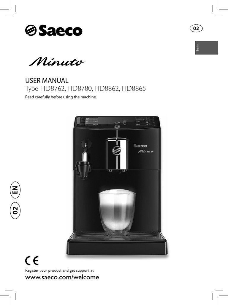 HD8763-01_saeco-minuto-one-touch | PDF | Coffee | Ac Power Plugs And ...