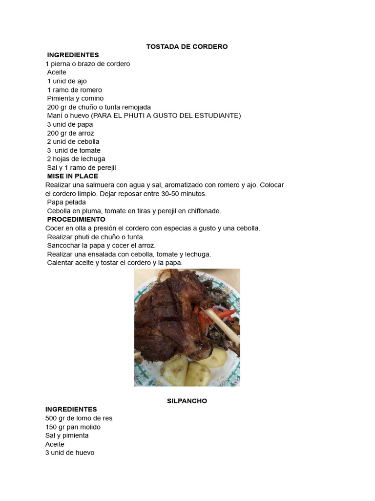 Tostada | PDF
