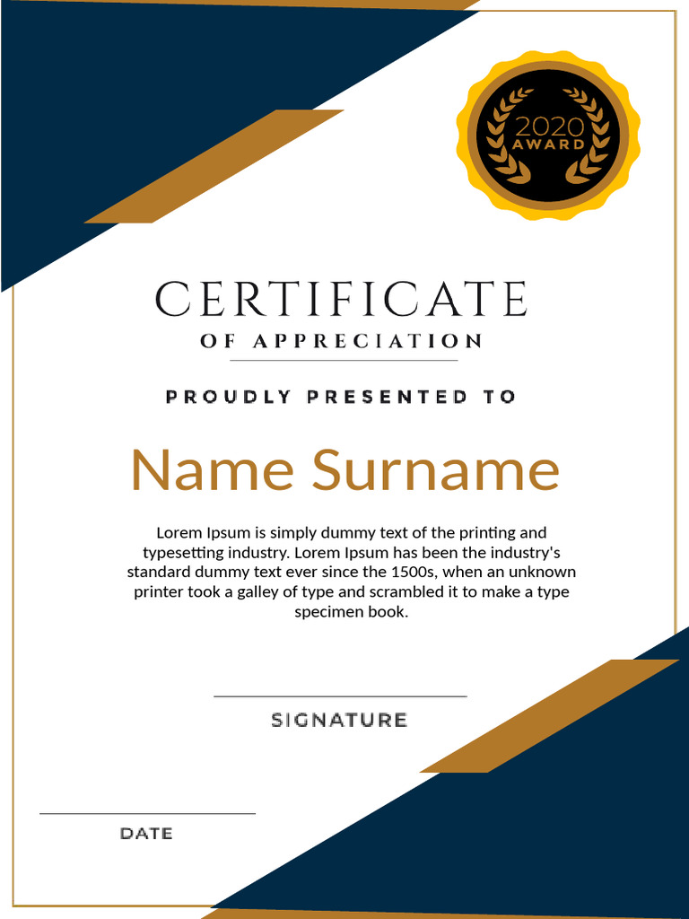 Certificate-Templates | PDF
