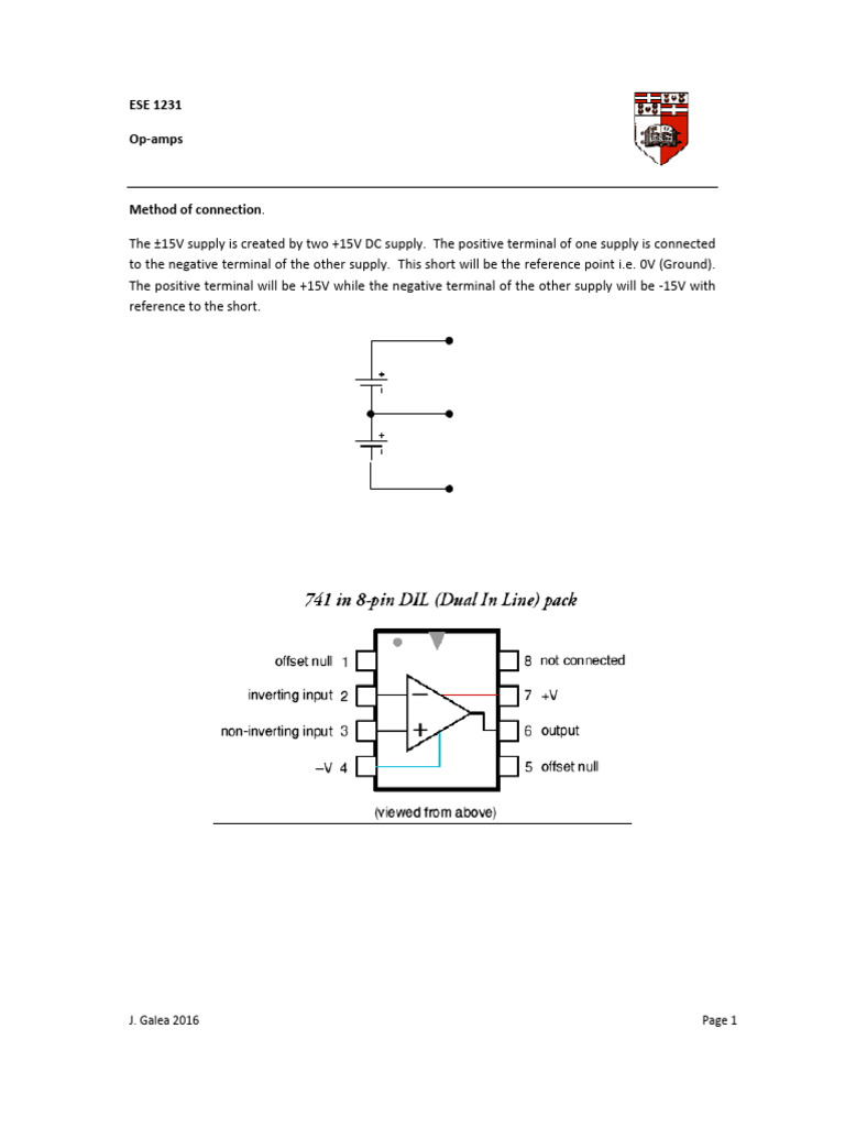 3_Op-Amp_v6 | PDF | Amplitude | Electrical Circuits