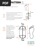 Moccasin Pattern | PDF | Seam (Sewing) | Foot