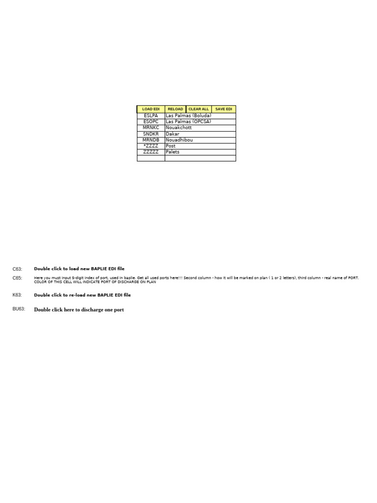 BAPLIE EDI File Loading and Summary | PDF | Shipbuilding | Naval ...