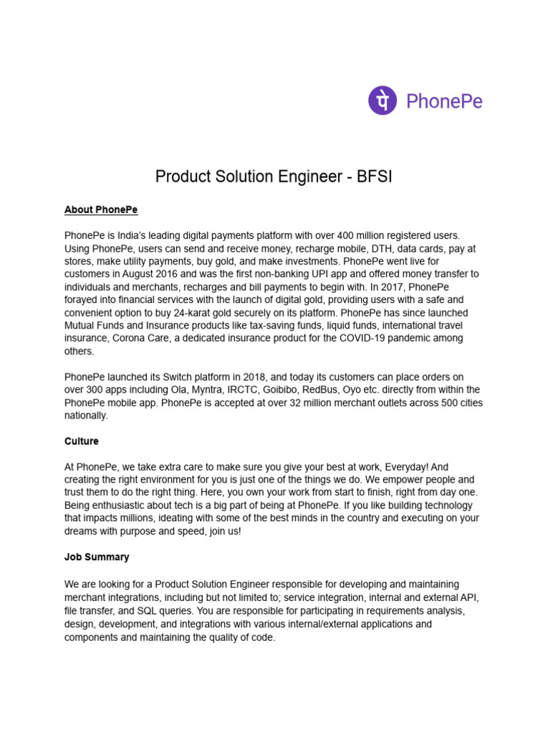 PSE (1-4 Exp) - Job Description | PDF | Databases | Computing