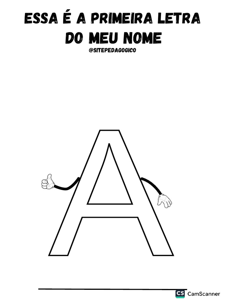 Letra Do Meu Nome. | PDF
