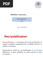 Recrystalliztion of Aspirin | PDF