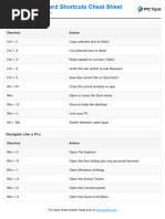 Epic EMR Keyboard Shortcuts Guide | PDF