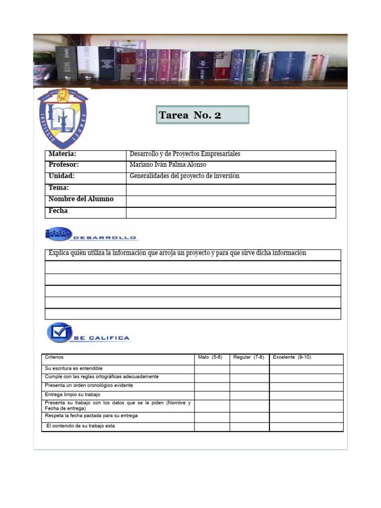 Tarea No. 2 DPE | PDF