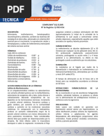 Prospecto Complejo B Forte Ampolla Inyectable de 2 ML Vial de 10 ML ...