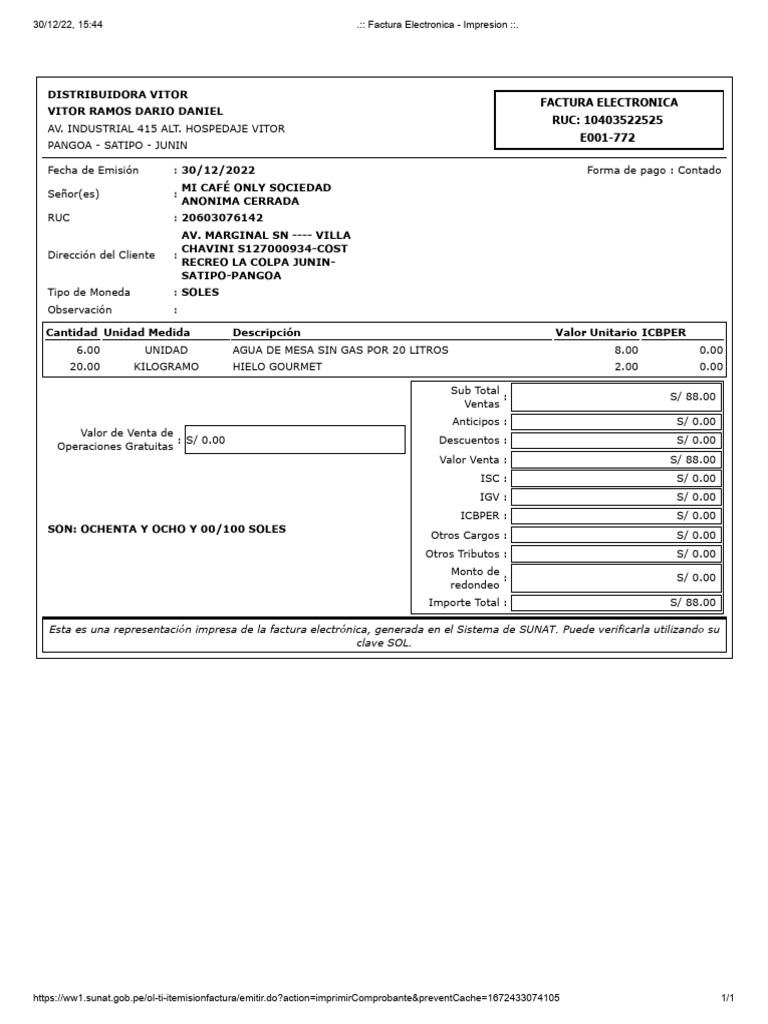 E001-772 Cafe Only | PDF | Tecnología bancaria | Pagos