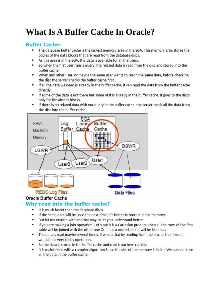 Buffer Cache 2 | PDF | Cache (Computing) | Database Index