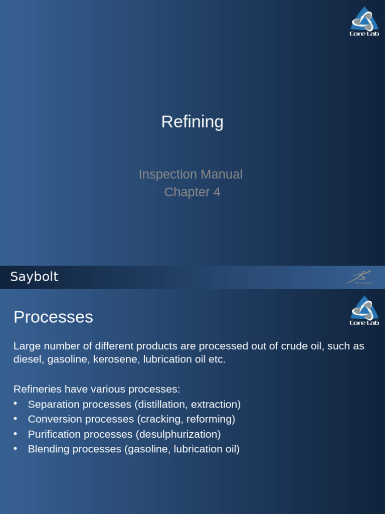 CHPT 4 Refining | PDF