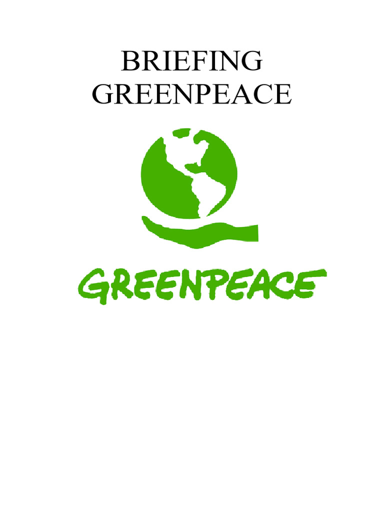 Briefing Greenpeace | PDF | Sustentabilidad | Ambientalismo
