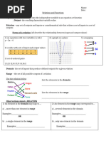 8_Topic 5 Functions and relationships patterns WS | PDF | Variable (Mathematics) | Mathematics