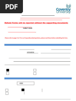 Refund Request Form | PDF | Payments