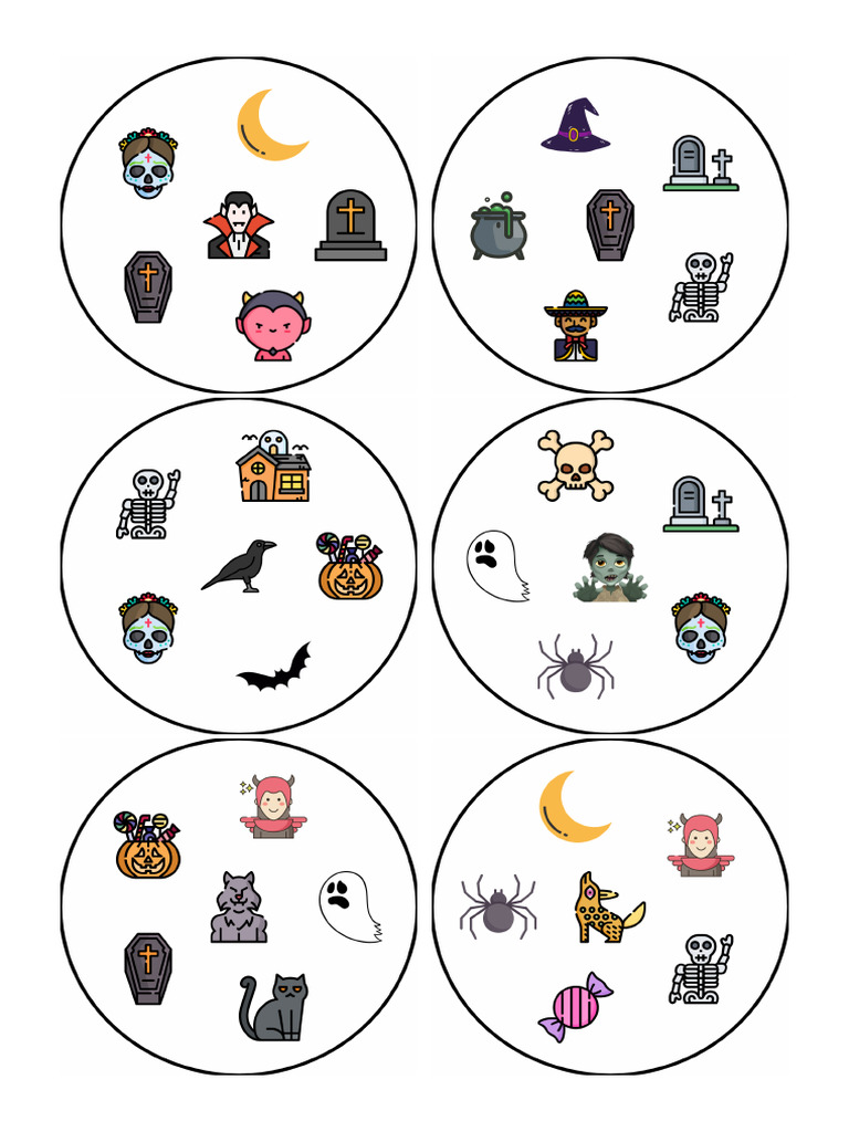 Dobble de Halloween | PDF
