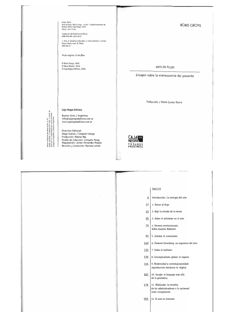 01. Groys, Boris. Sobre El Activismo Artistico | PDF | Diseño ...