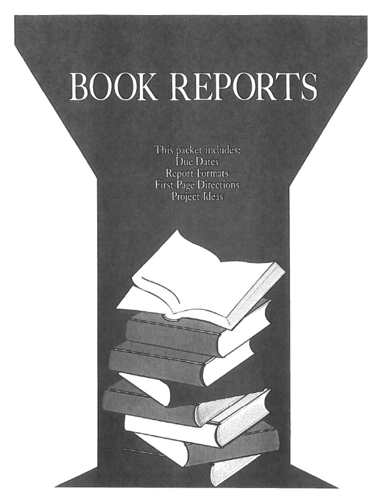 Book Report Packet | PDF