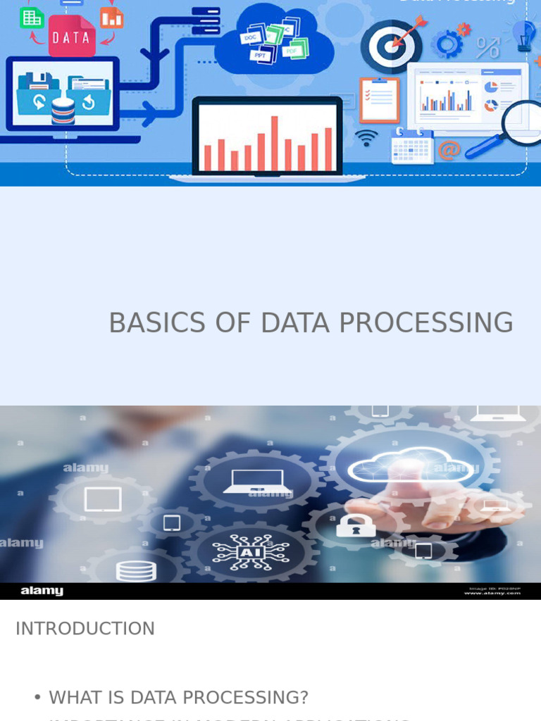 Basics of Data Processing Guide | PDF