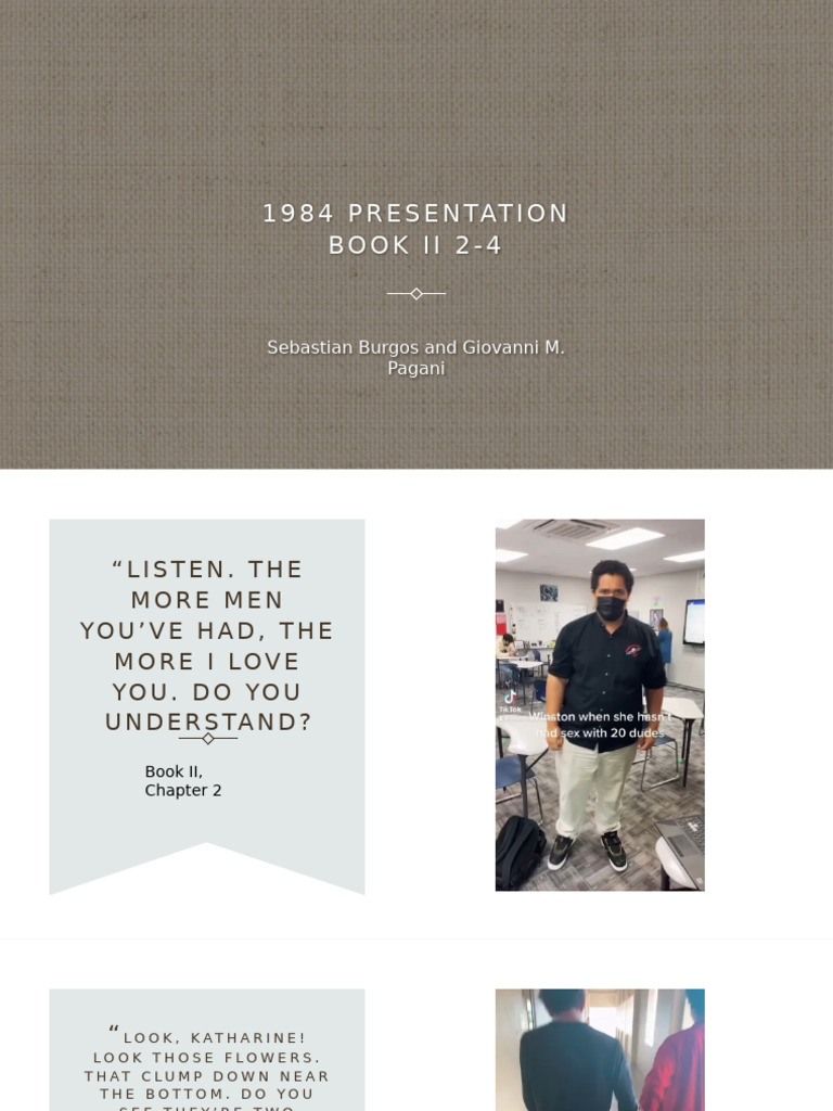 1984 Presentation | PDF