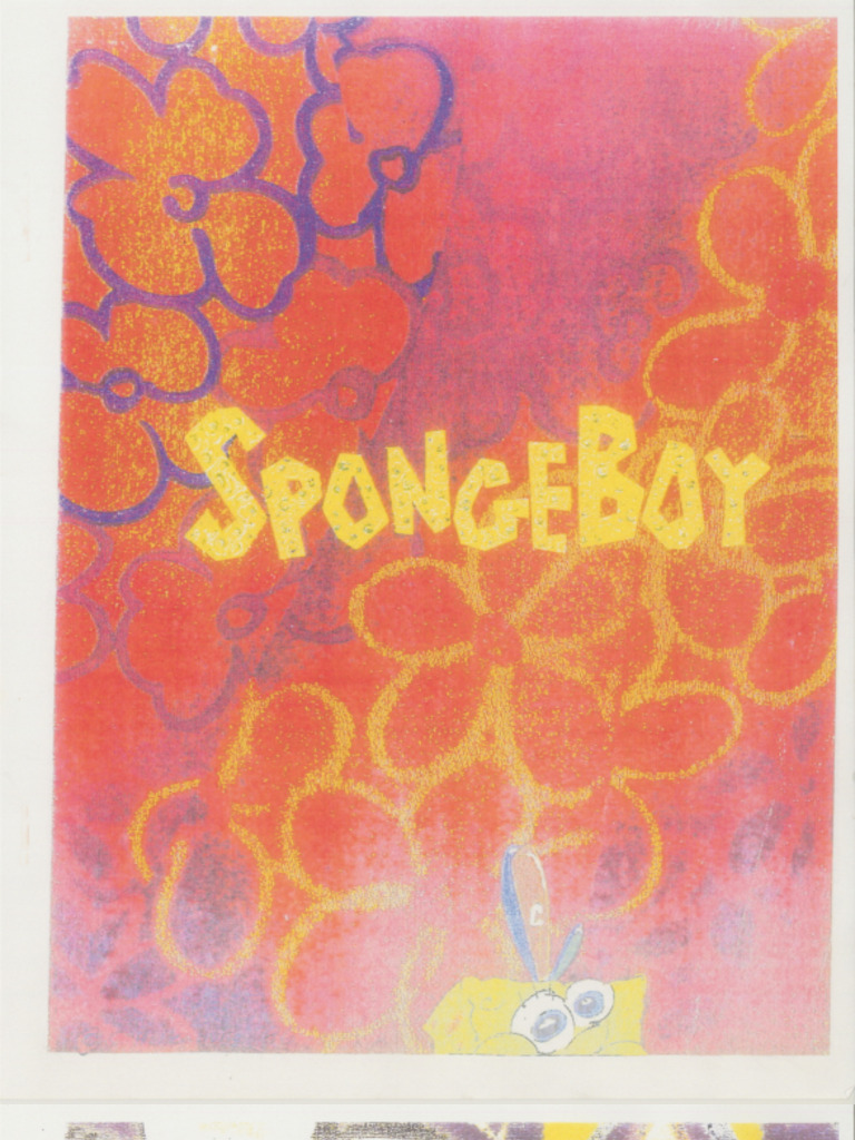 SpongeBoy 1996 | PDF