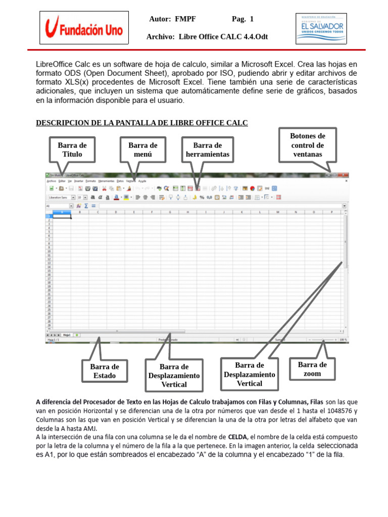 Guía Completa de LibreOffice Calc | PDF | Microsoft Excel | Software
