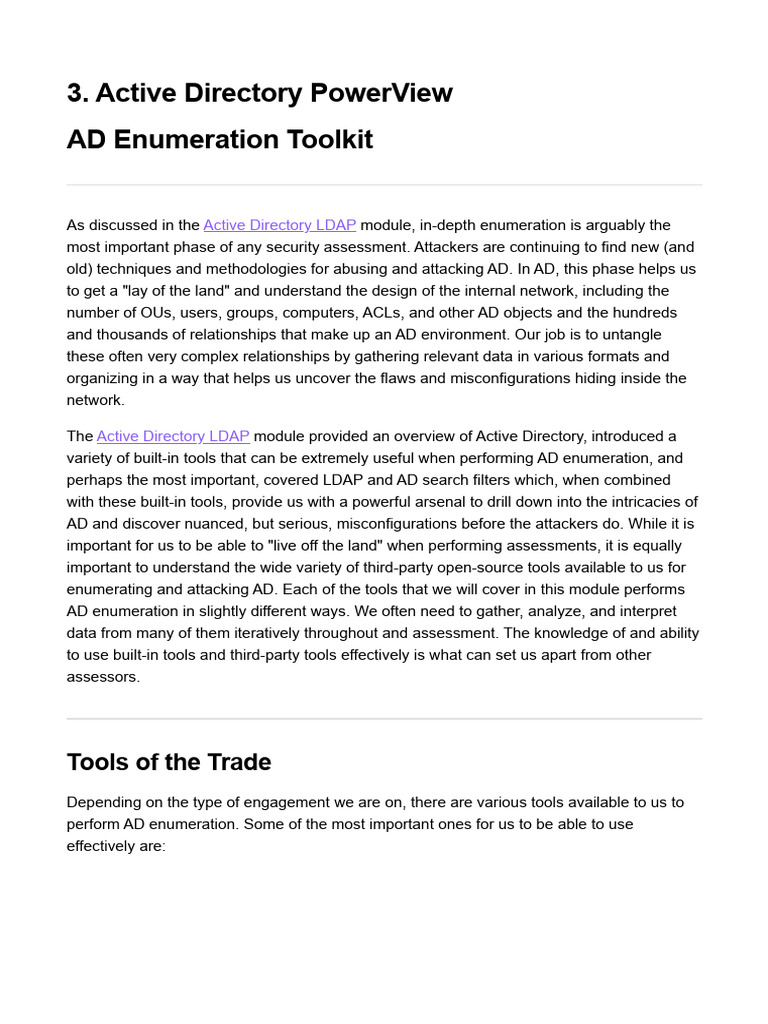 Active Directory PowerView | PDF | Active Directory | Group Policy