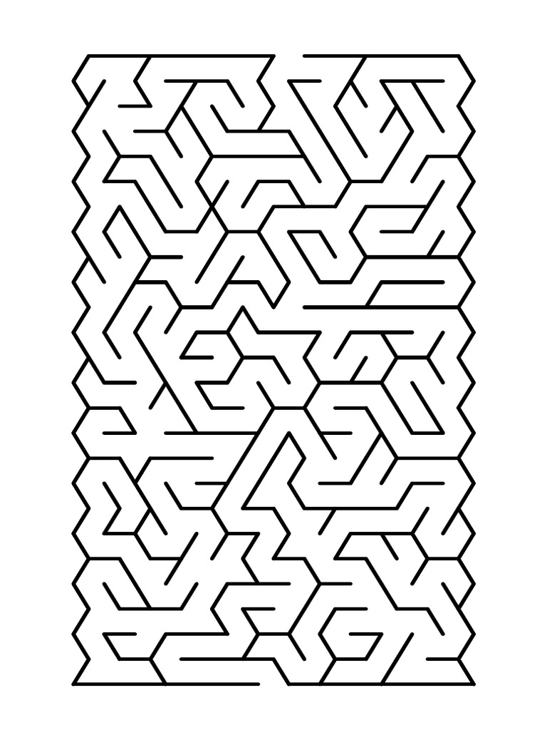 25 by 25 Delta Maze | PDF