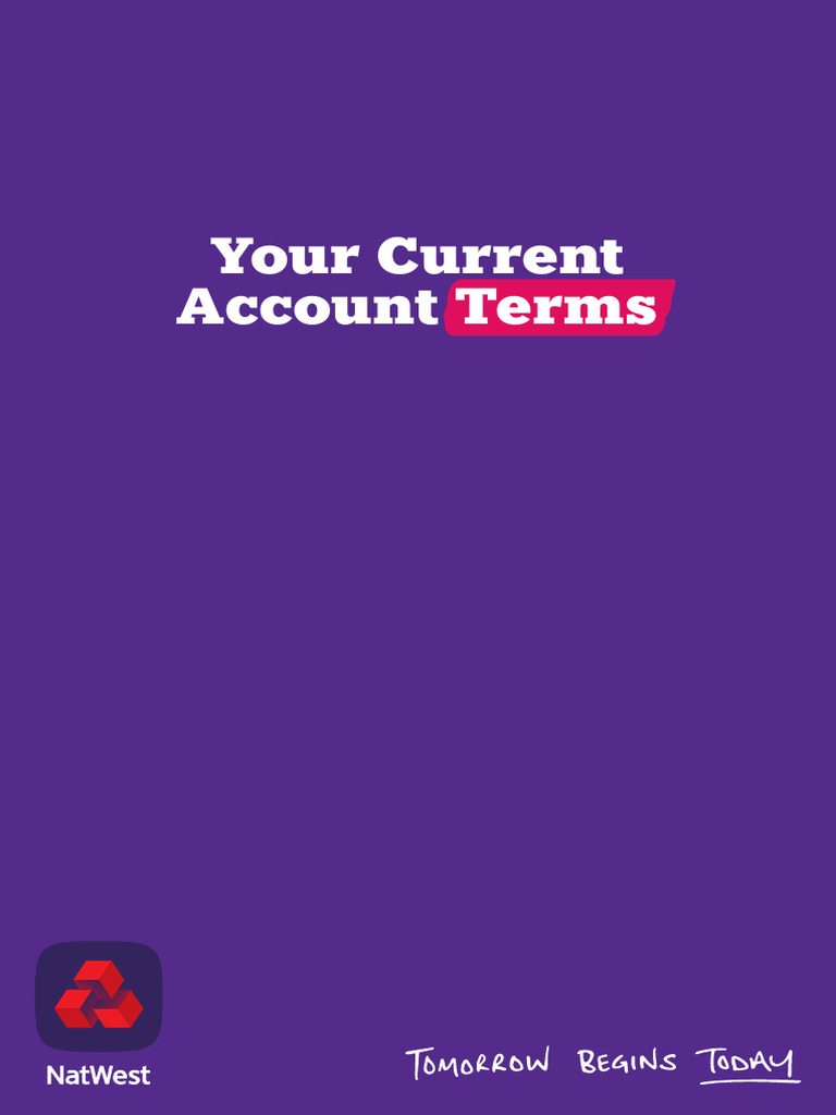 Your Current Account Terms 3 | PDF | Overdraft | Payments