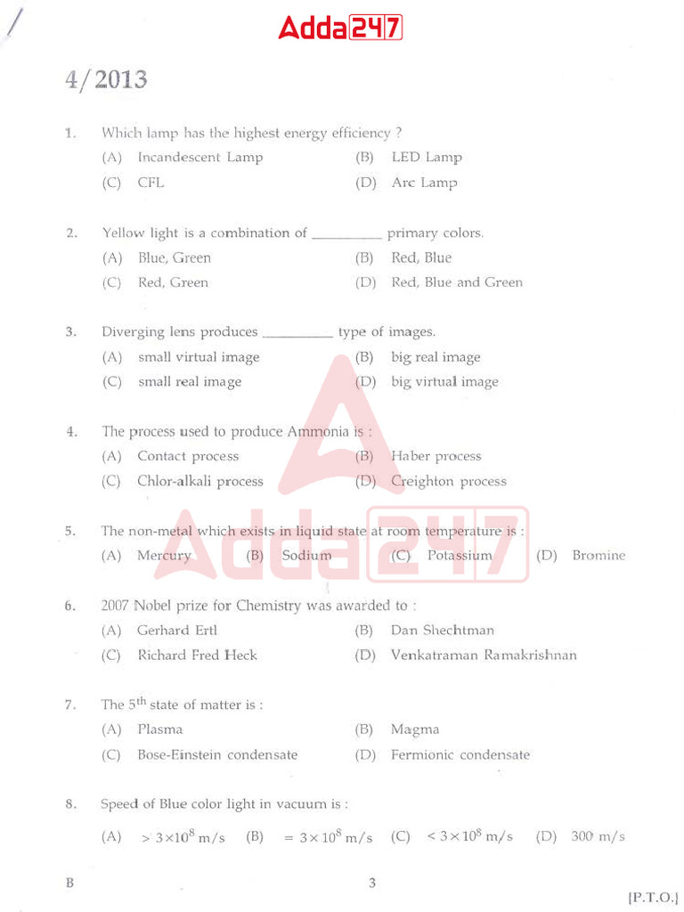 Upsc Epfo 2013 Question Paper | PDF