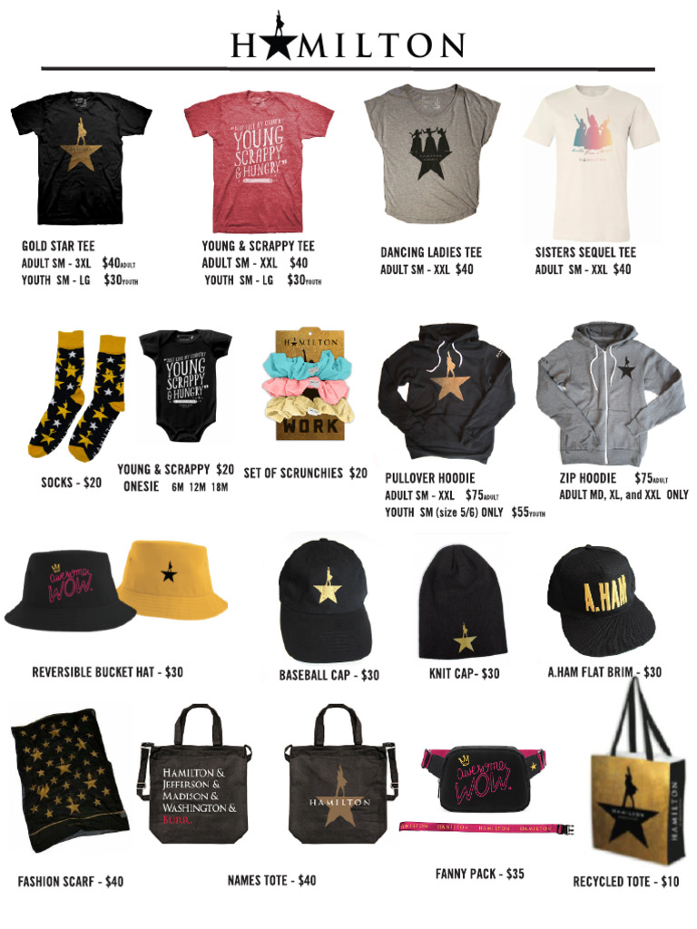 Ham Phil Merch Menu | PDF