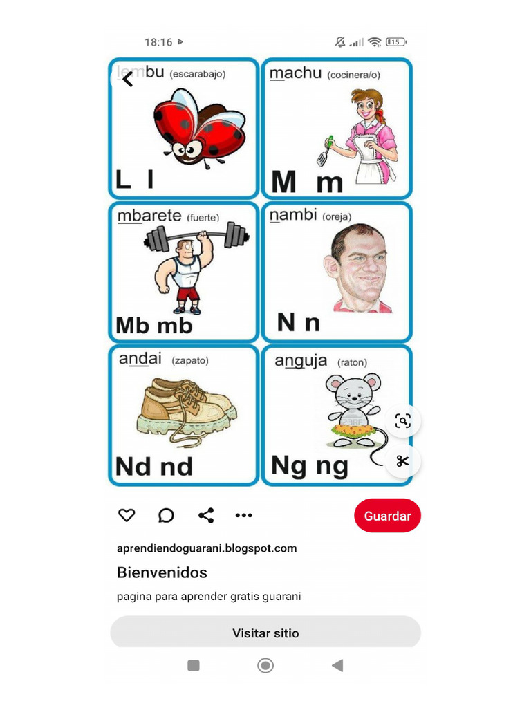 Letras en Guarani | PDF