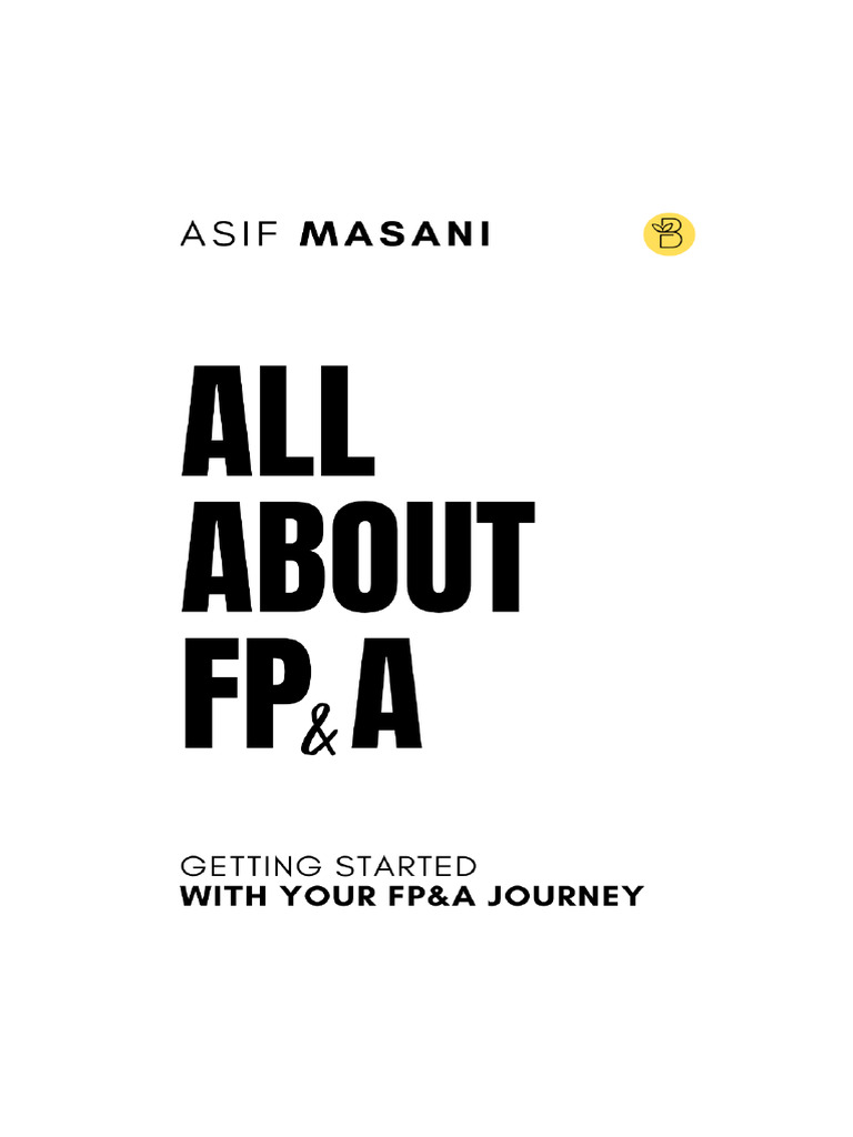 All About FP&A - Final | PDF | Retained Earnings | Equity (Finance)