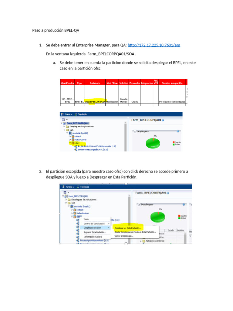 BPEL Despliegue | PDF