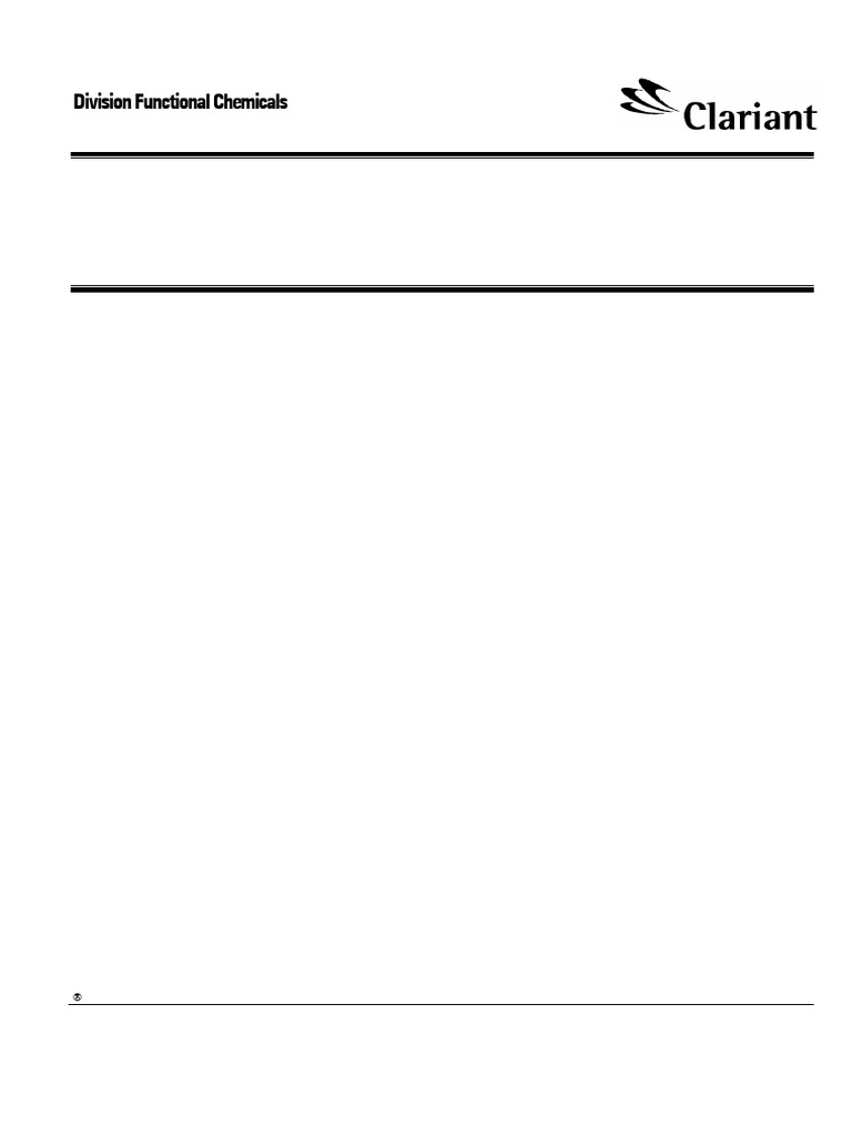 Hostapur OSB ACAR Kimya 20170119 115453 | PDF | Detergent | Cement