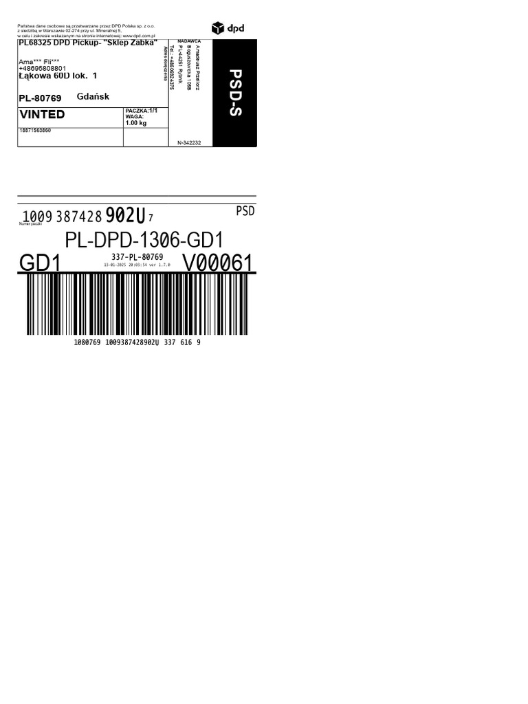 PL-DPD-1306-GD1: Vinted | PDF