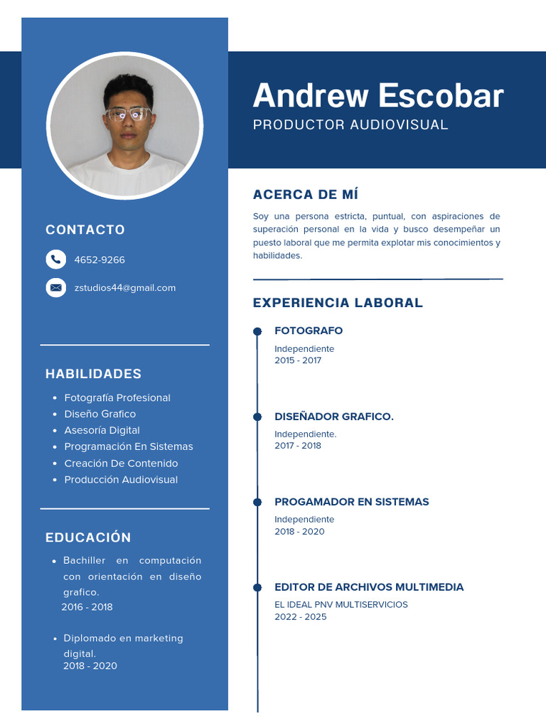 Cv Andrew E. | PDF