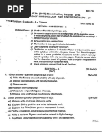 Anatomy Previous Year Questions Papers For BPT | PDF