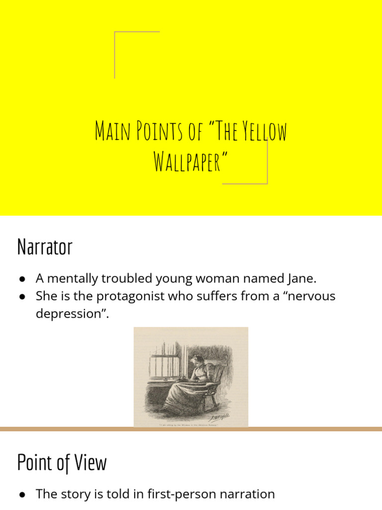 The Yellow Wallpaper | PDF