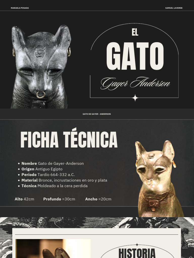 Gato de Gayer-Anderson: Historia y Significado | PDF