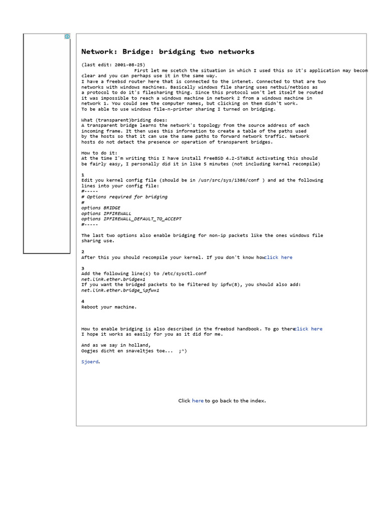 Firewall Bridge Transparent | PDF