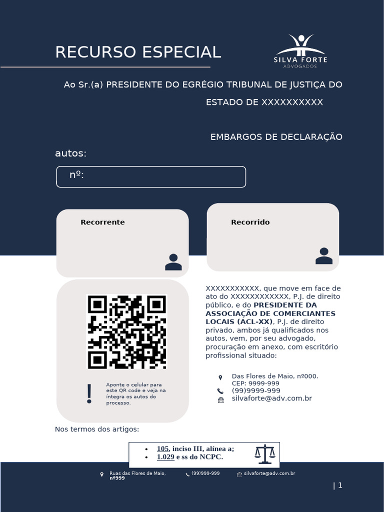 Recurso Especial Box Visual Law 360 | PDF | Sentença (jurídico ...