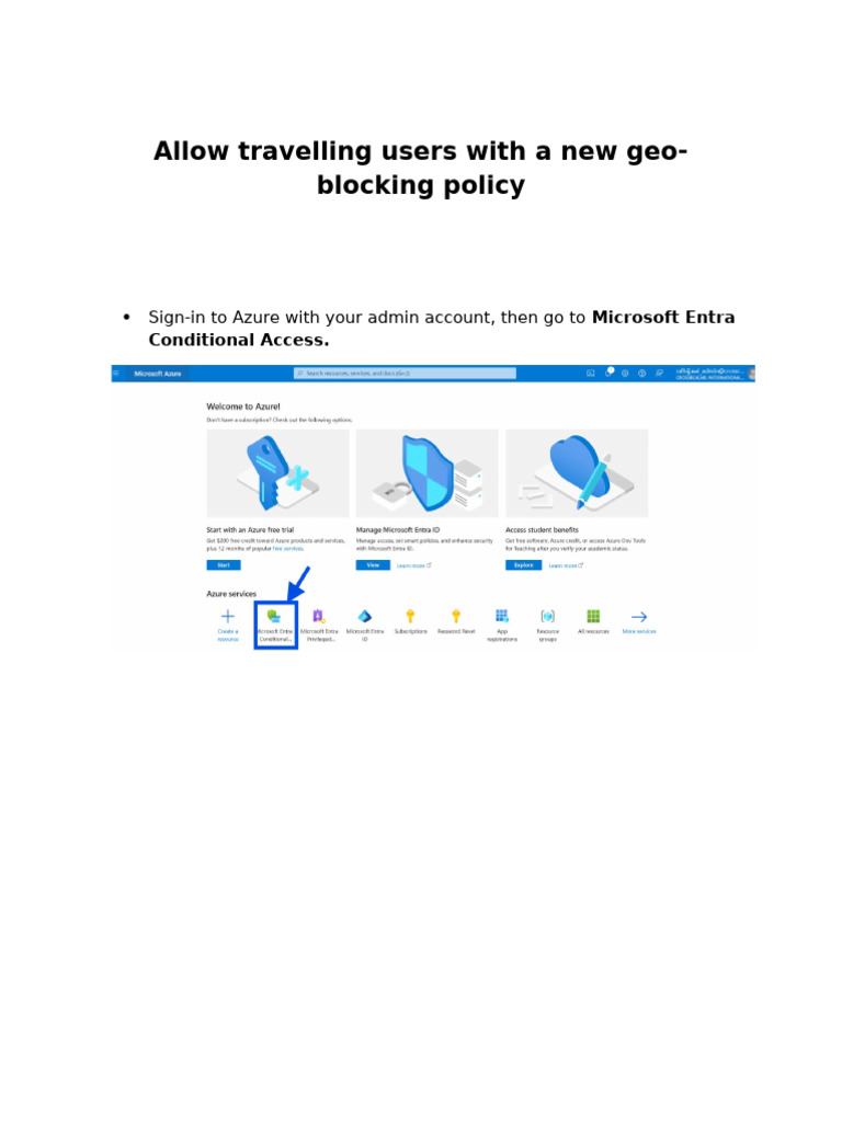 Geo-Blocking for Traveling Users | PDF