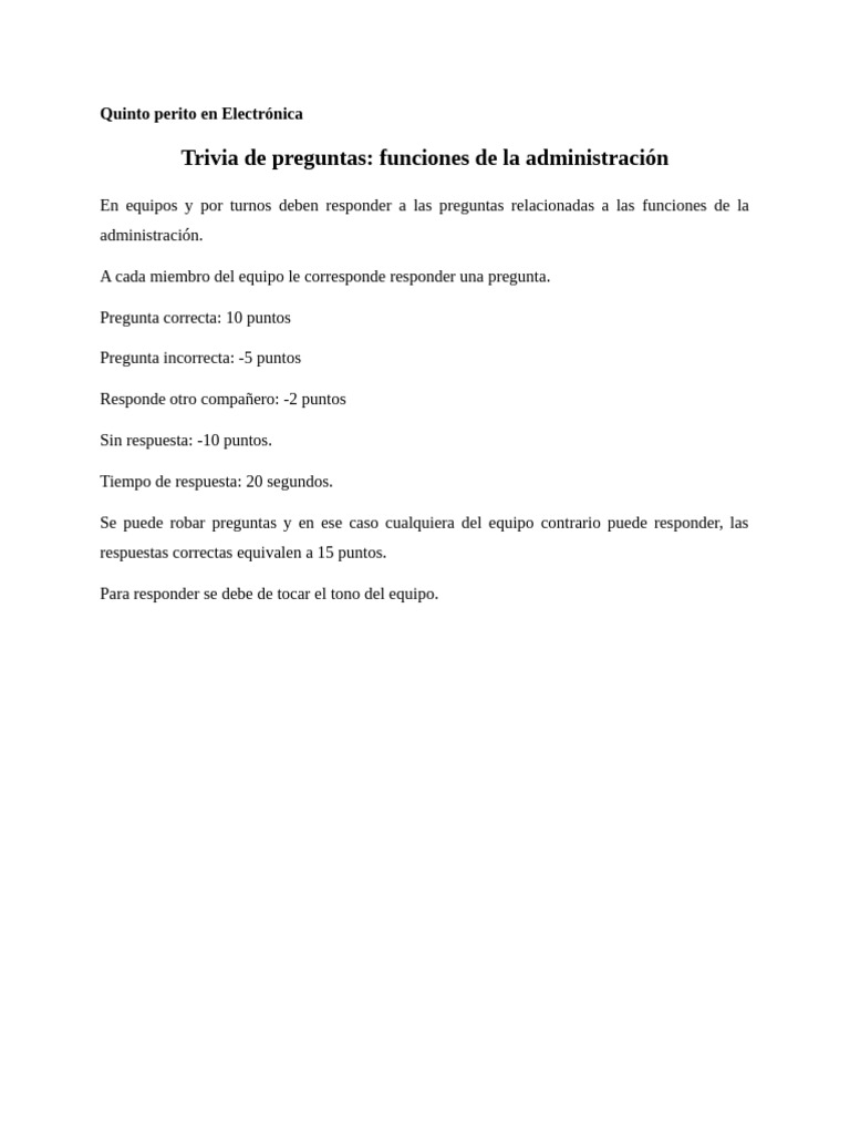 5to PEDD Viernes Treinta y Uno | PDF