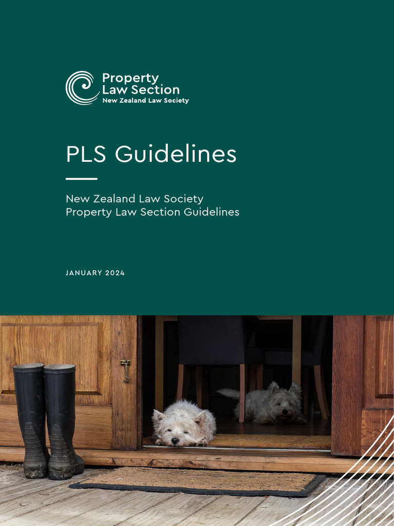 Updated PLS Guidelines January 2024 | PDF | Assignment (Law) | Mortgage Law