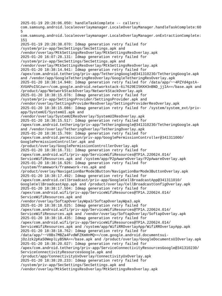 lom_log | PDF | Operating System Technology | Mobile Linux